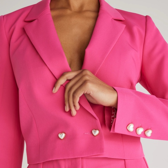 Dotti | Jackets & Coats | Dotti Barbie The Movie Hot Pink Blazer Pant ...